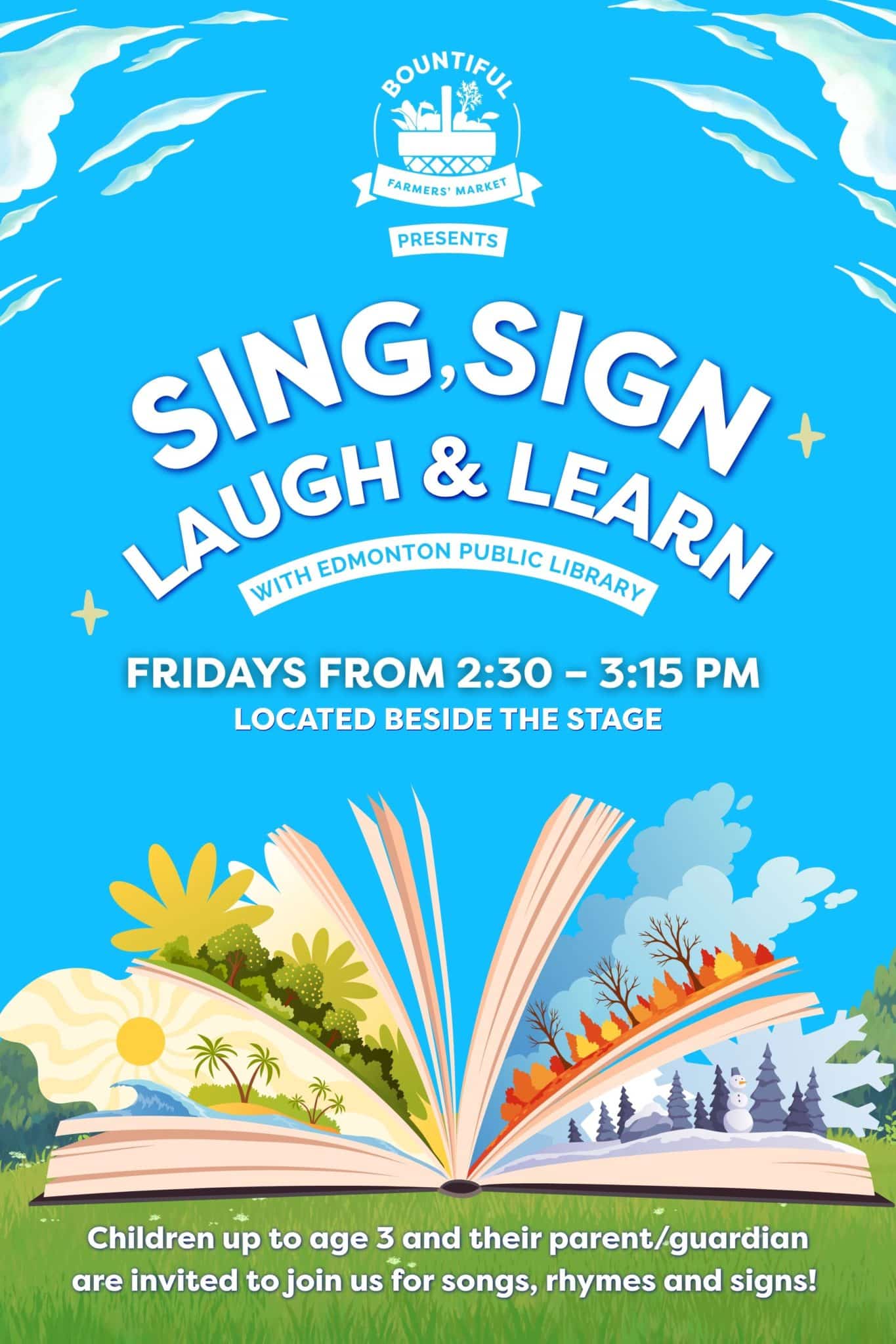 Sing, Sign, Laugh and Learn with Edmonton Public Library!