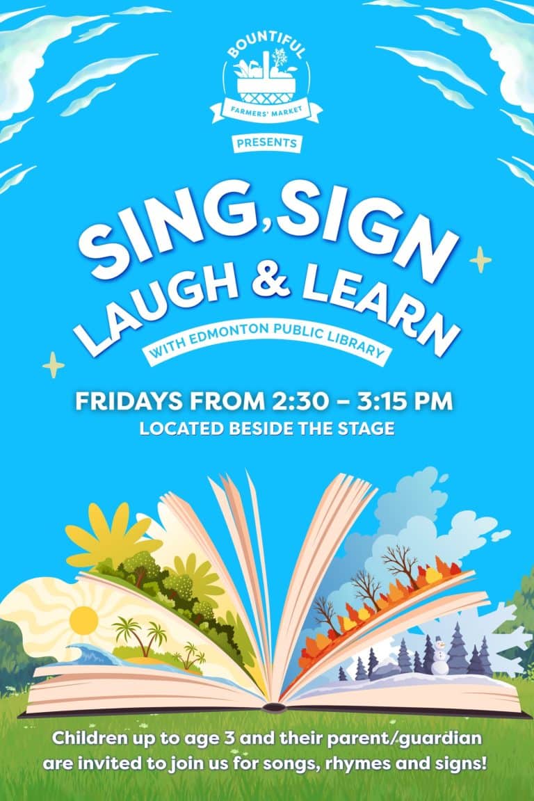 Sing, Sign, Laugh and Learn with Edmonton Public Library!